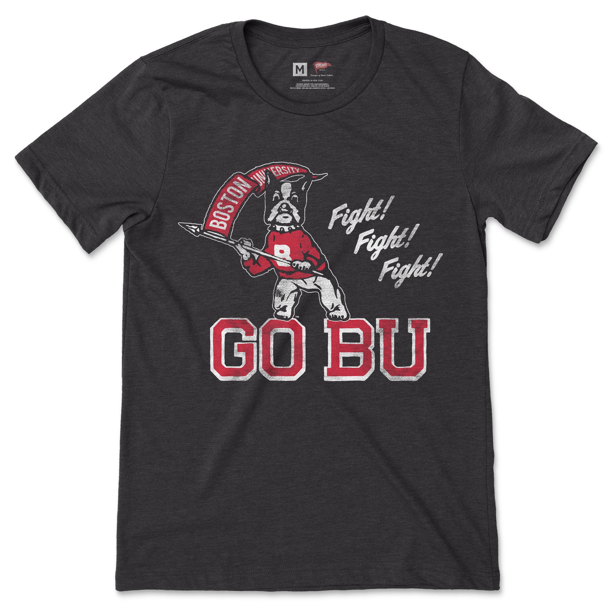 Boston University Vintage Fight Song Tee – Streaker Sports
