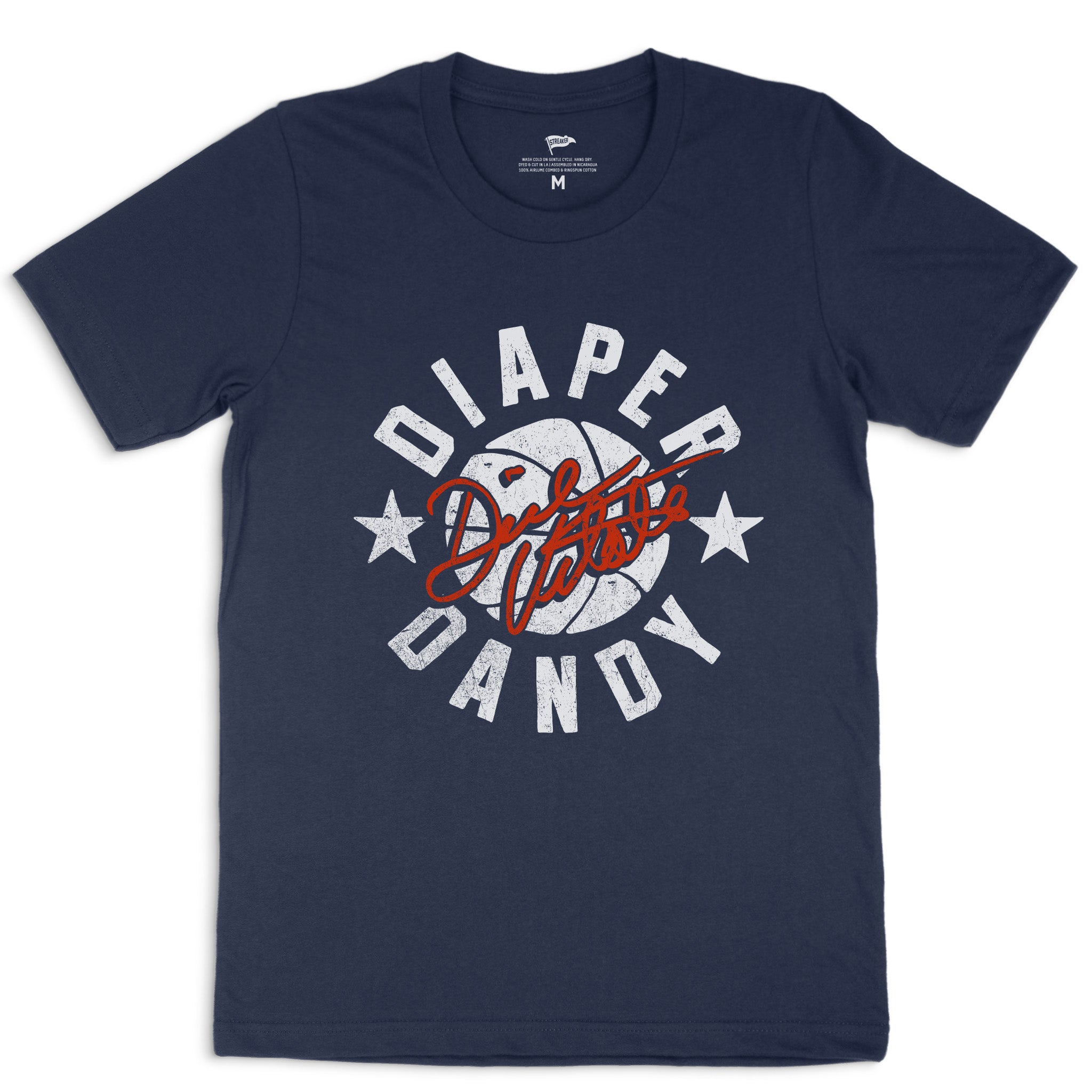 Streaker Sports: Dick Vitale Diaper Dandy Tee - Embrace College Hoops ...
