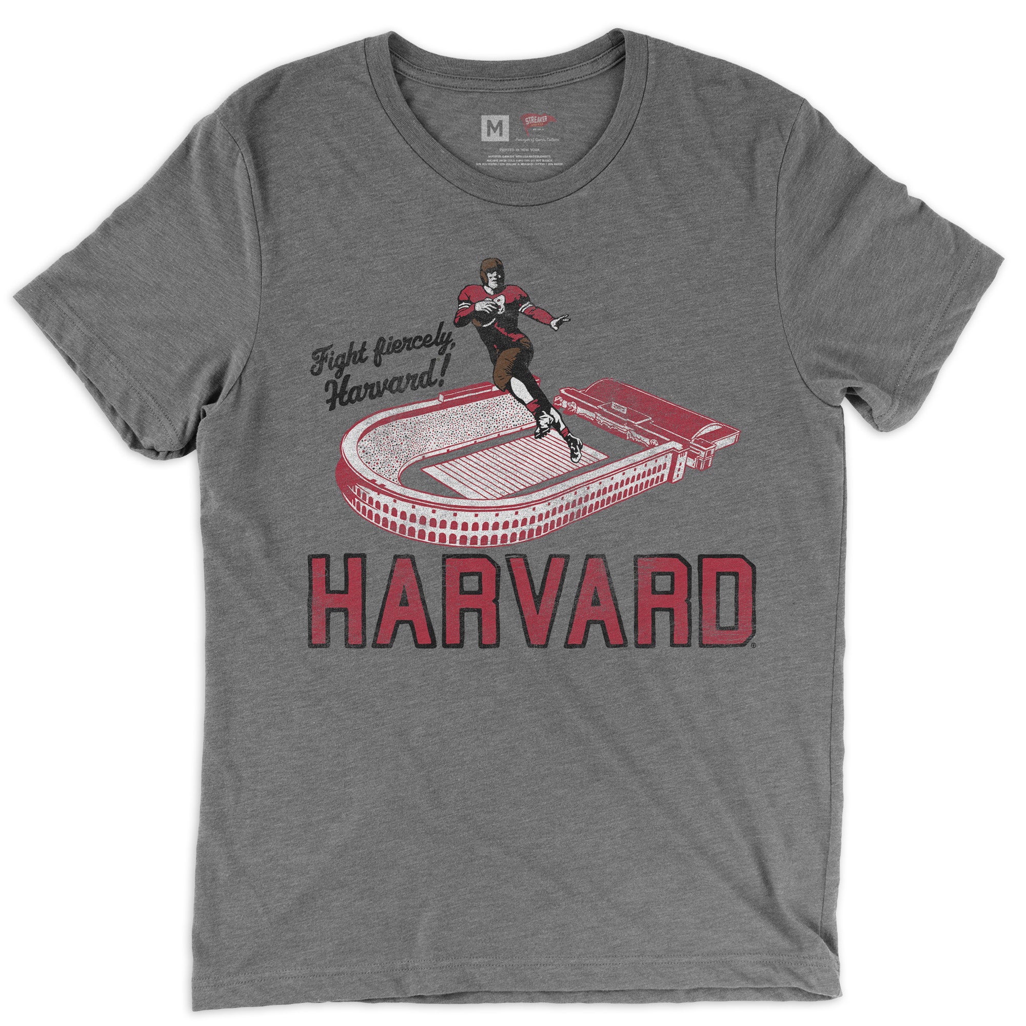 Harvard Stadium Vintage Football Tee – Streaker Sports