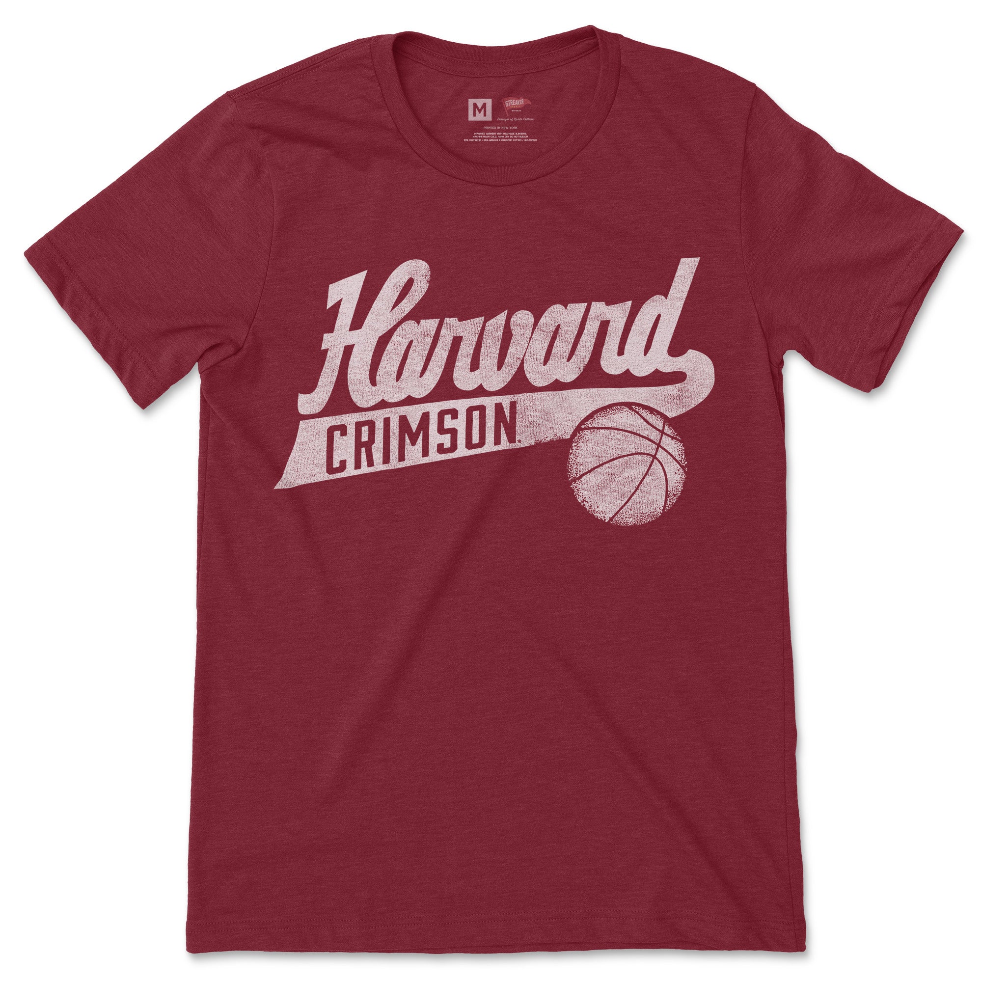 Streaker Sports Harvard Vintage Basketball Tee | Iconic 1981-82 Design ...