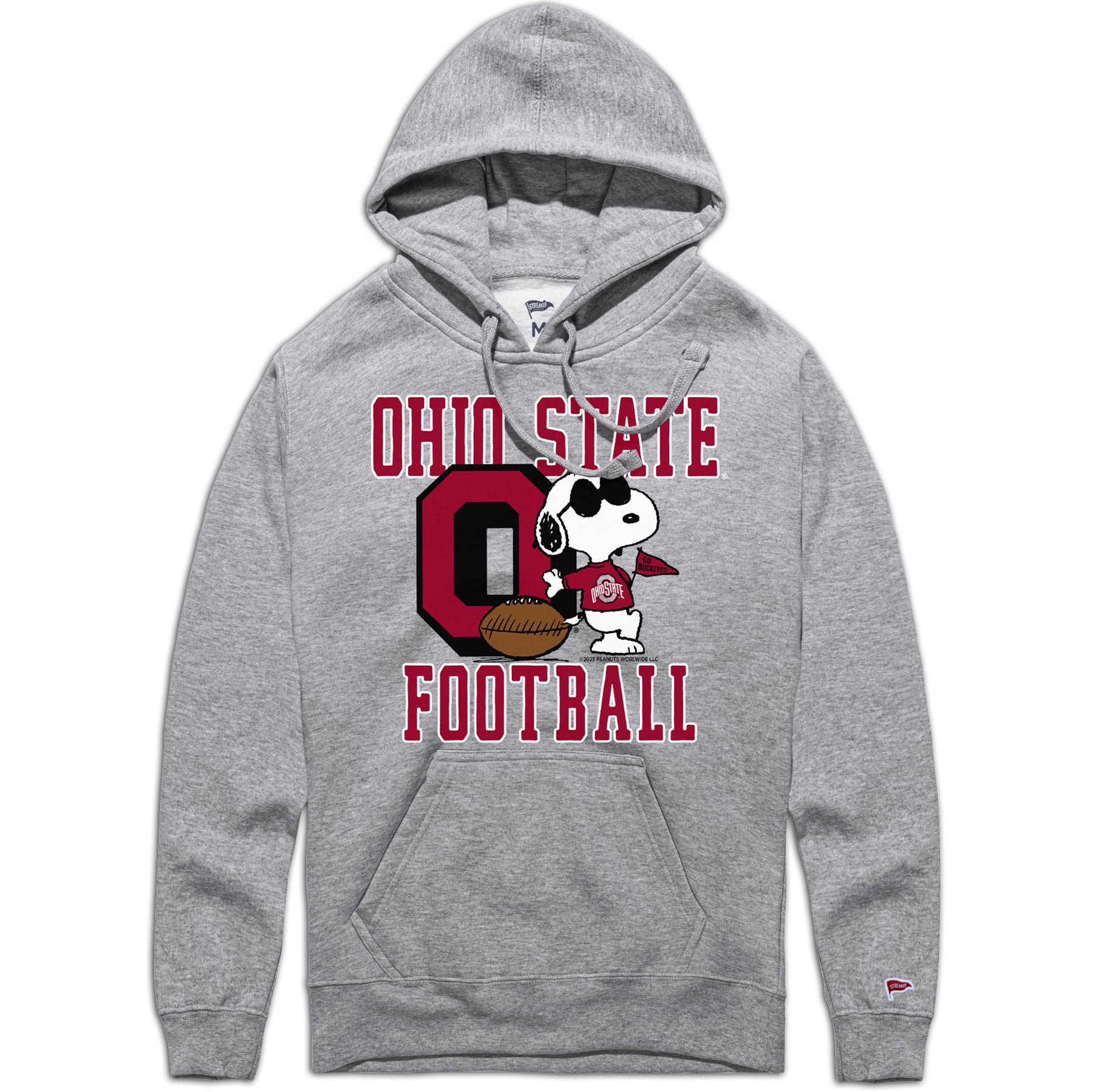 Peanuts x Ohio State Joe Cool Football Hoodie | Premium Athletic ...
