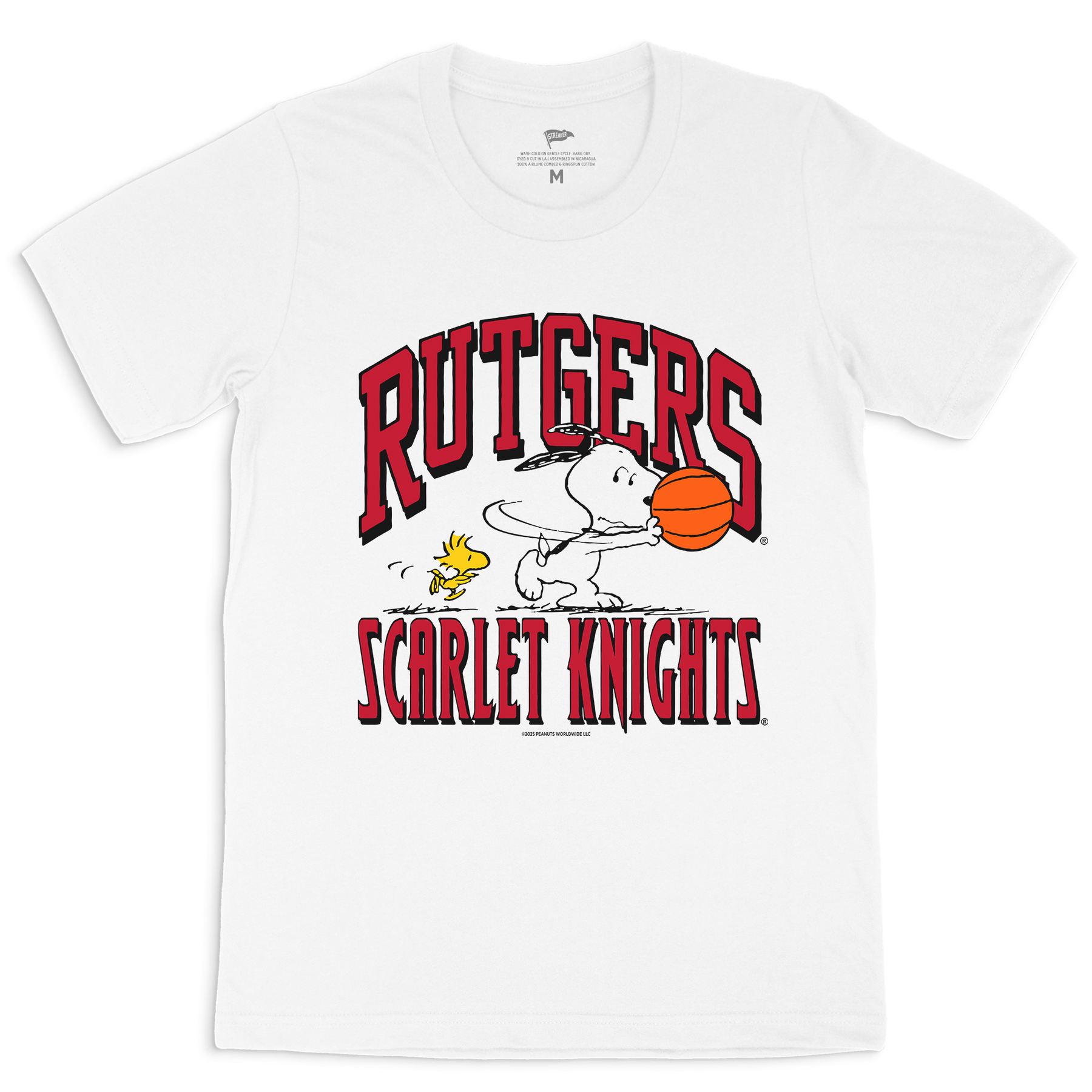 Peanuts x Rutgers Basketball Tee – Streaker Sports