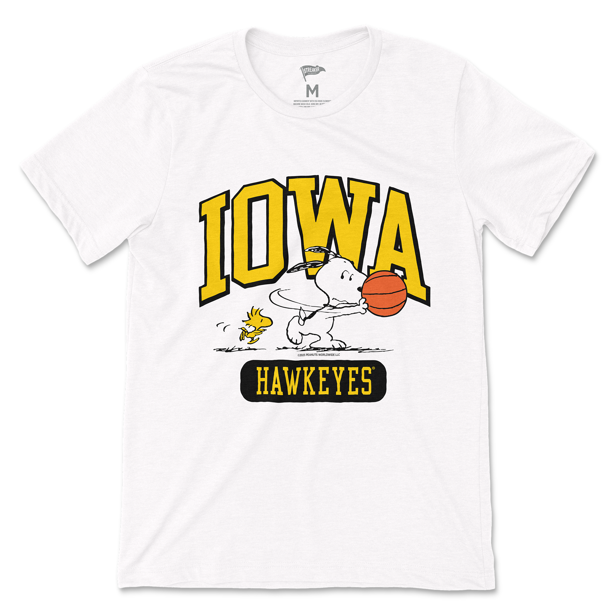 Peanuts x Iowa Basketball Tee – Streaker Sports