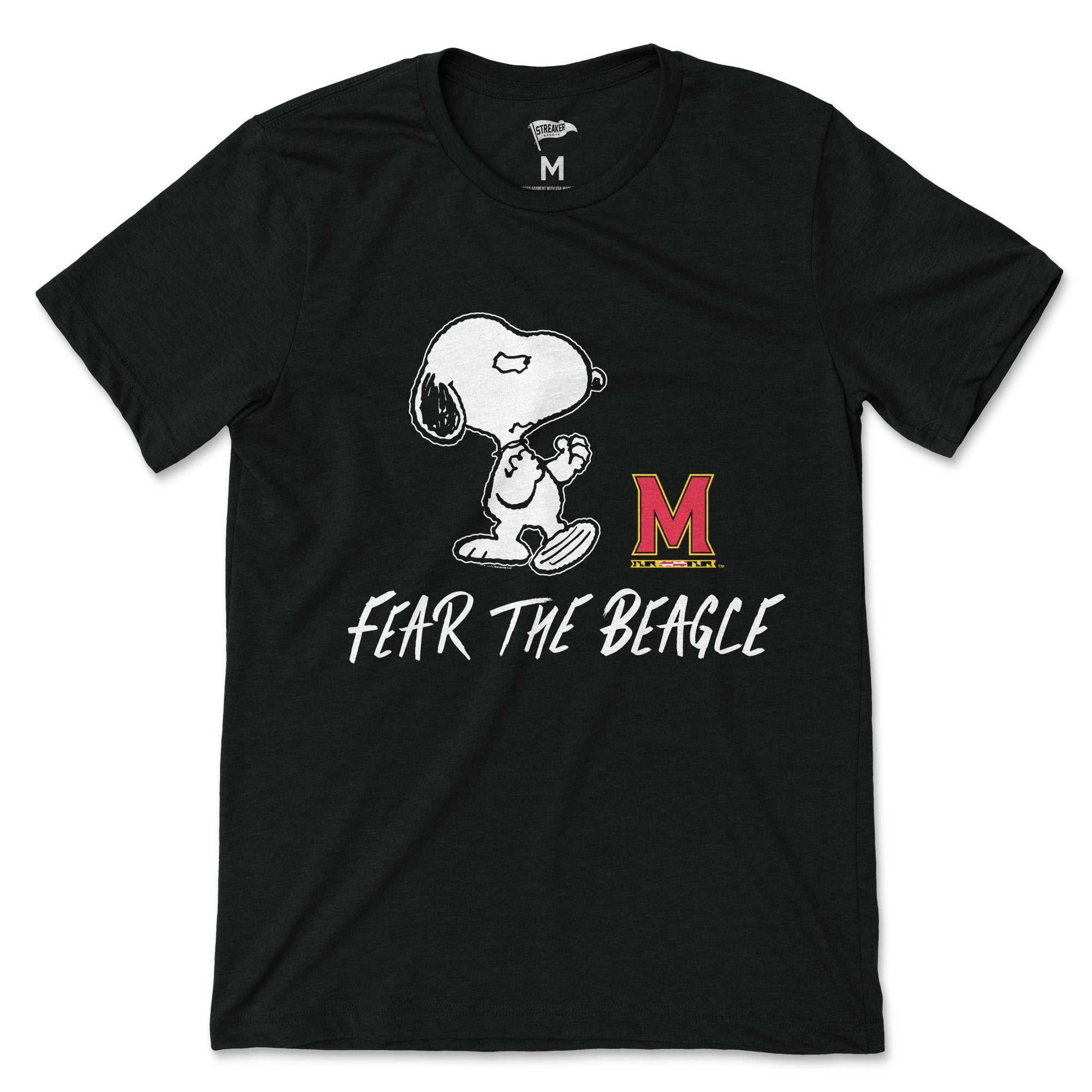 Peanuts x Maryland Fear The Beagle Tee | Vintage Snoopy College Style ...