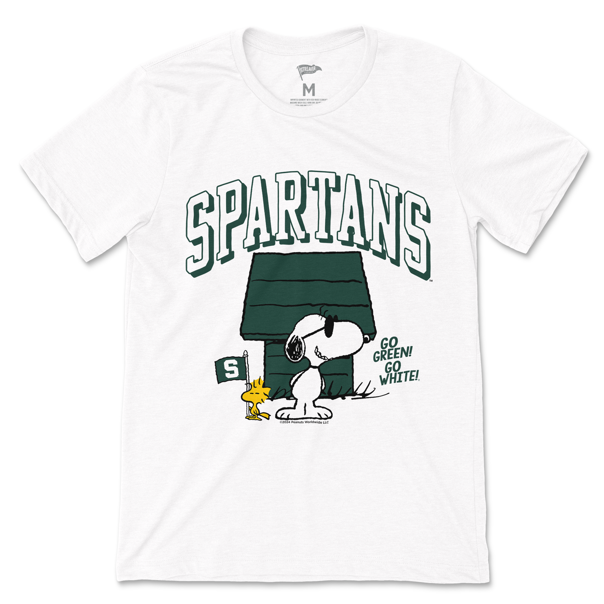 Peanuts x Michigan State Joe College Tee – Streaker Sports