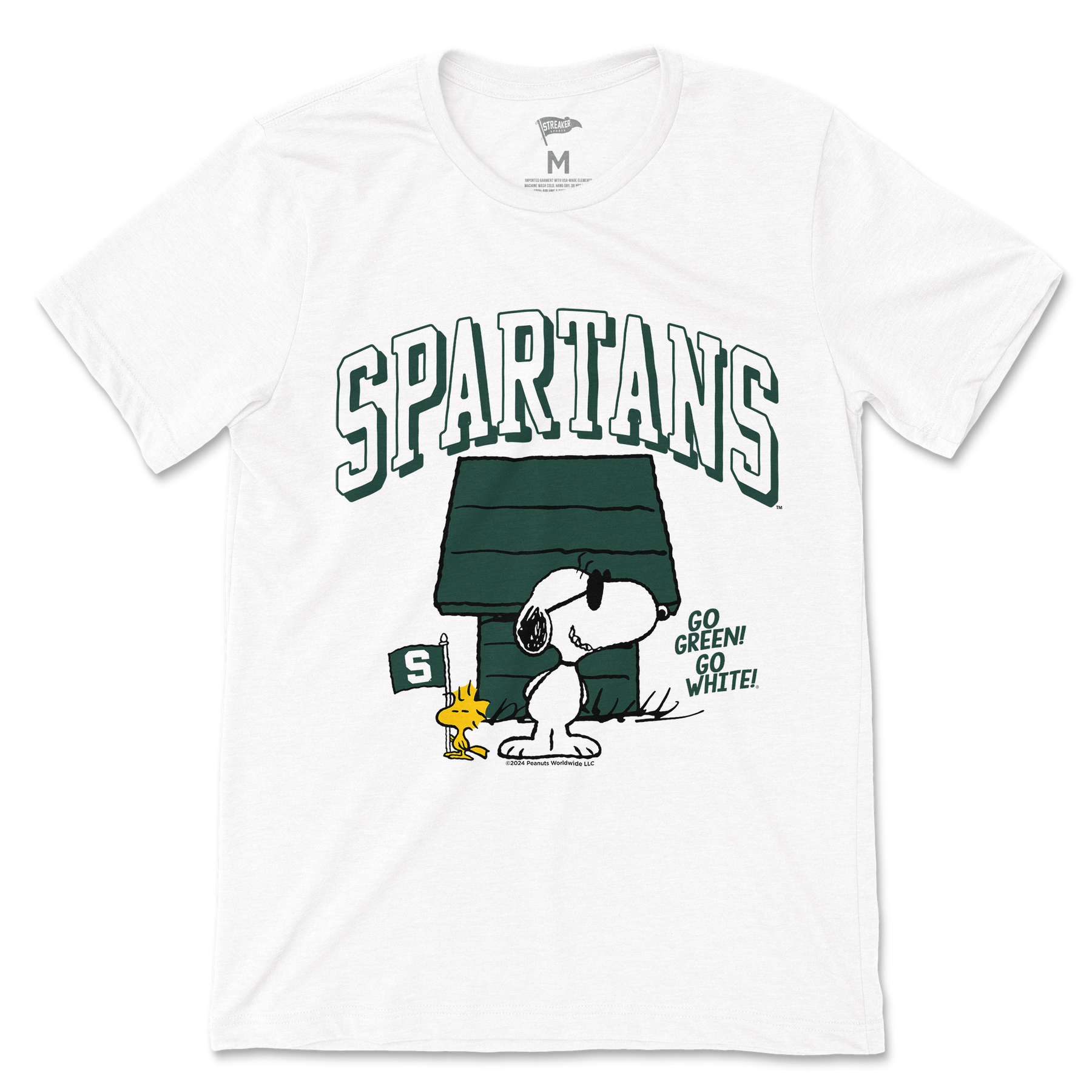 Peanuts x Michigan State Joe College Tee – Streaker Sports