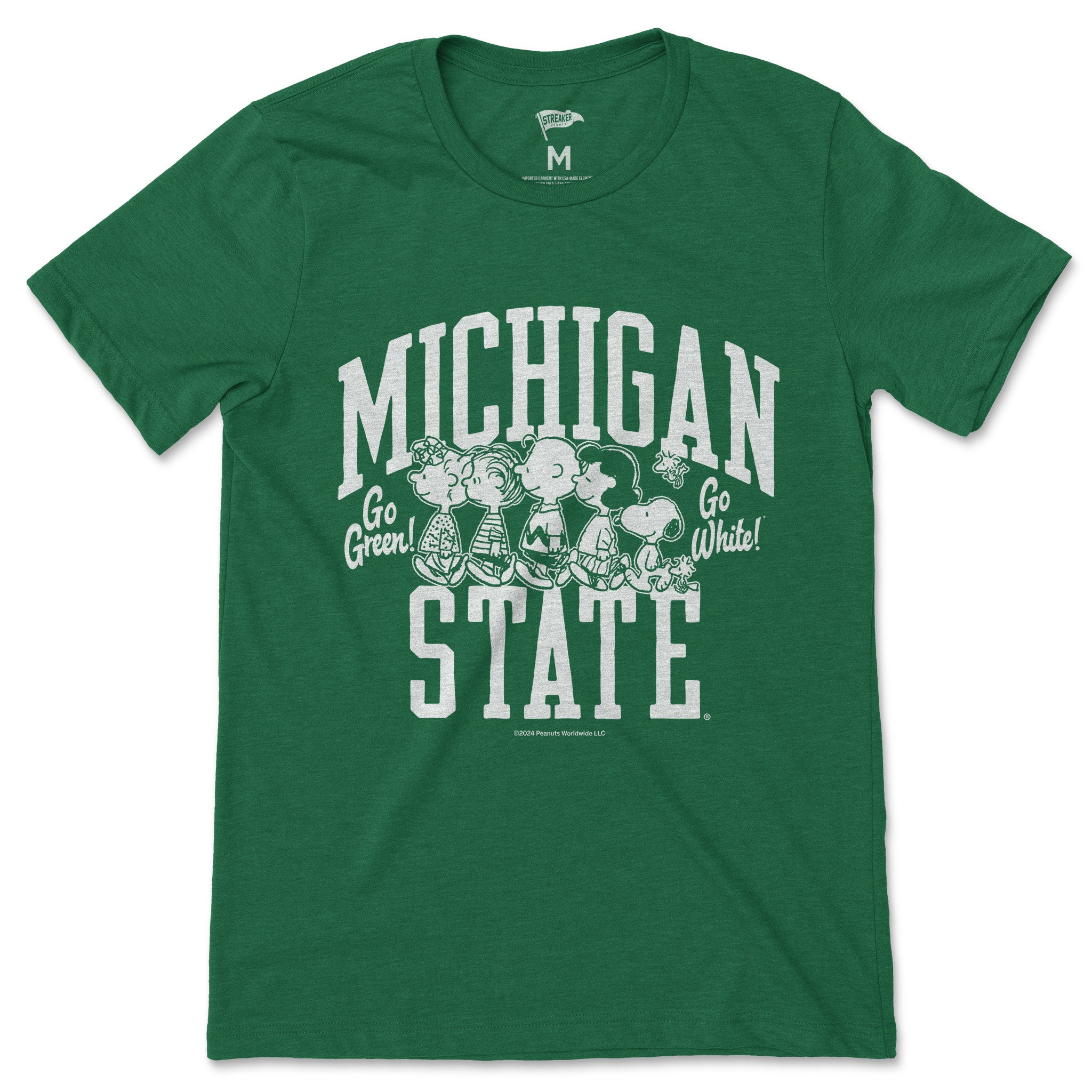 Peanuts x Michigan State The Gang Tee – Streaker Sports