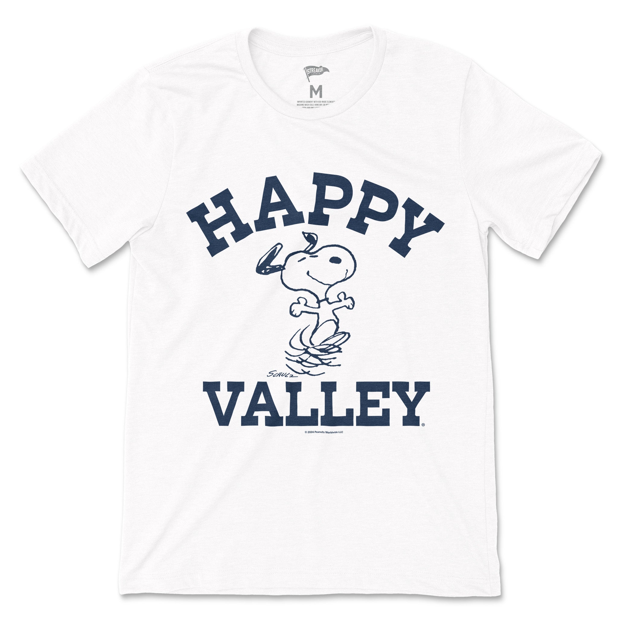 Peanuts x Penn State Happy Valley Tee: Embrace College Life with Snoopy ...