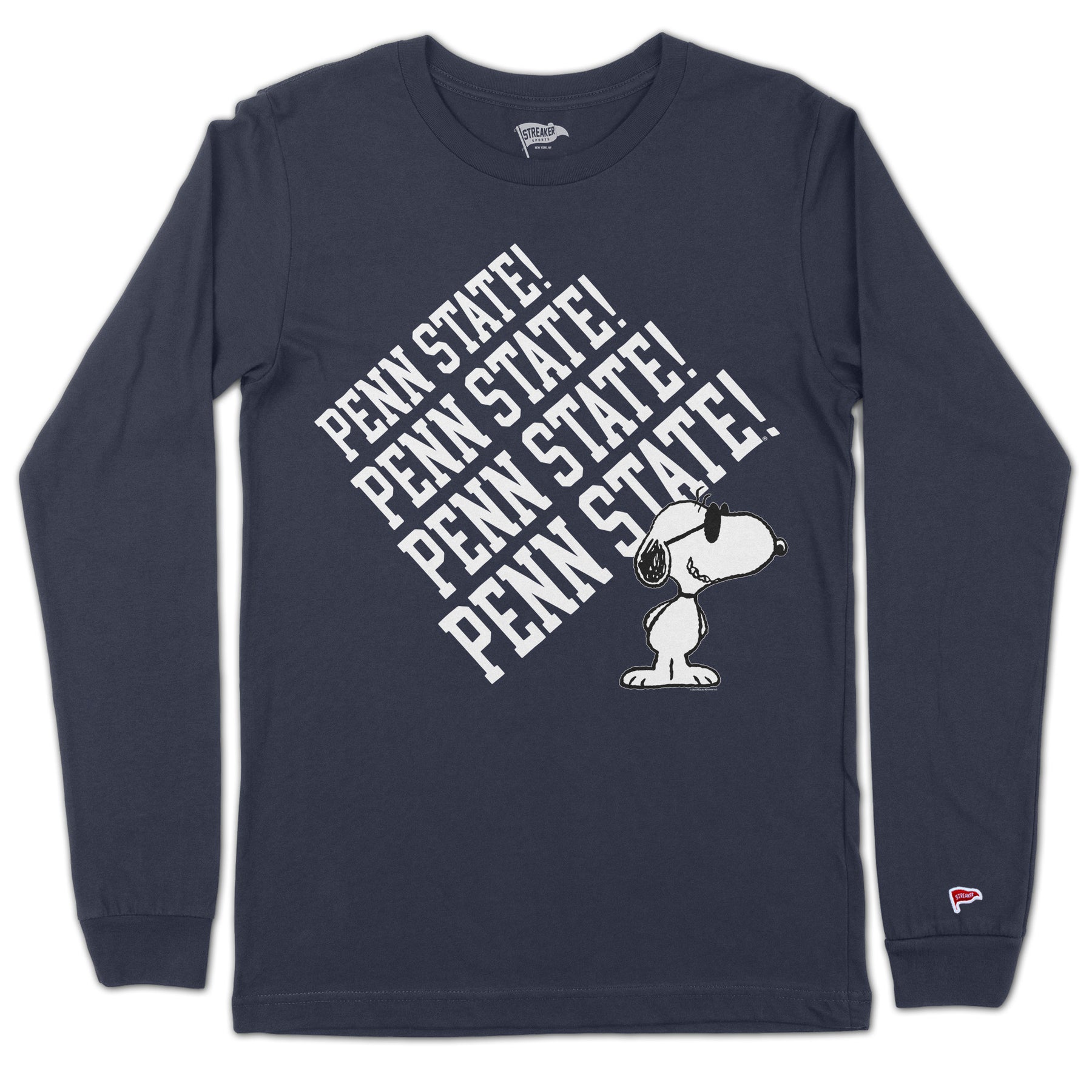 Peanuts x Penn State Joe Cool Long Sleeve | Vintage Snoopy Style ...