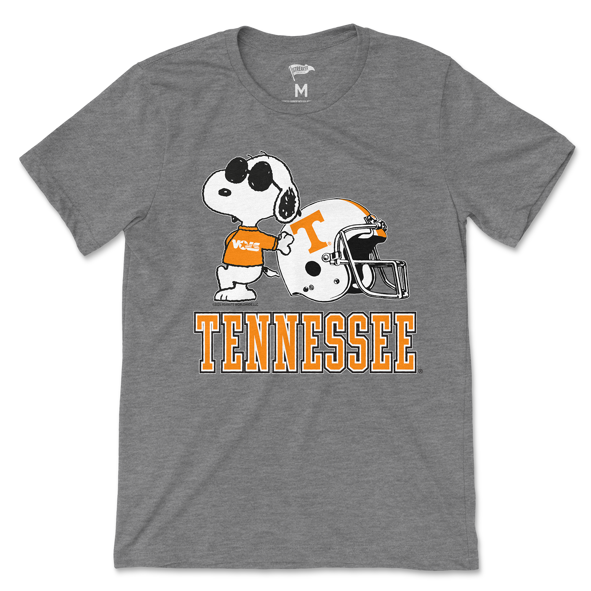 Peanuts x Tennessee Joe Cool Football Tee – Streaker Sports