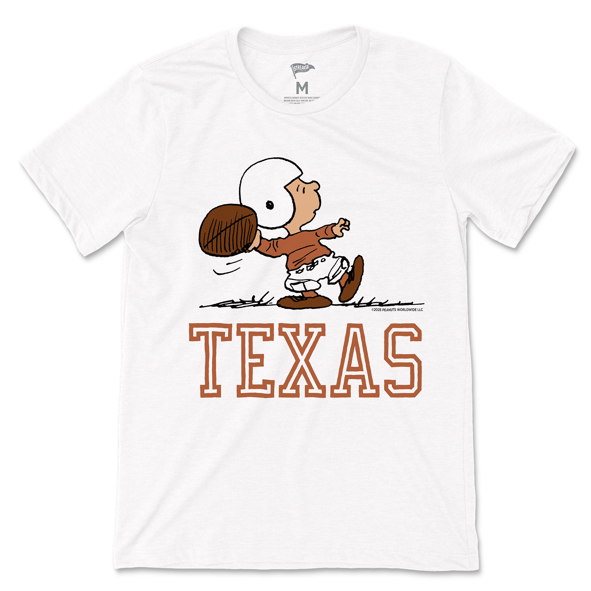 Peanuts x Texas Quarterback Tee – Streaker Sports