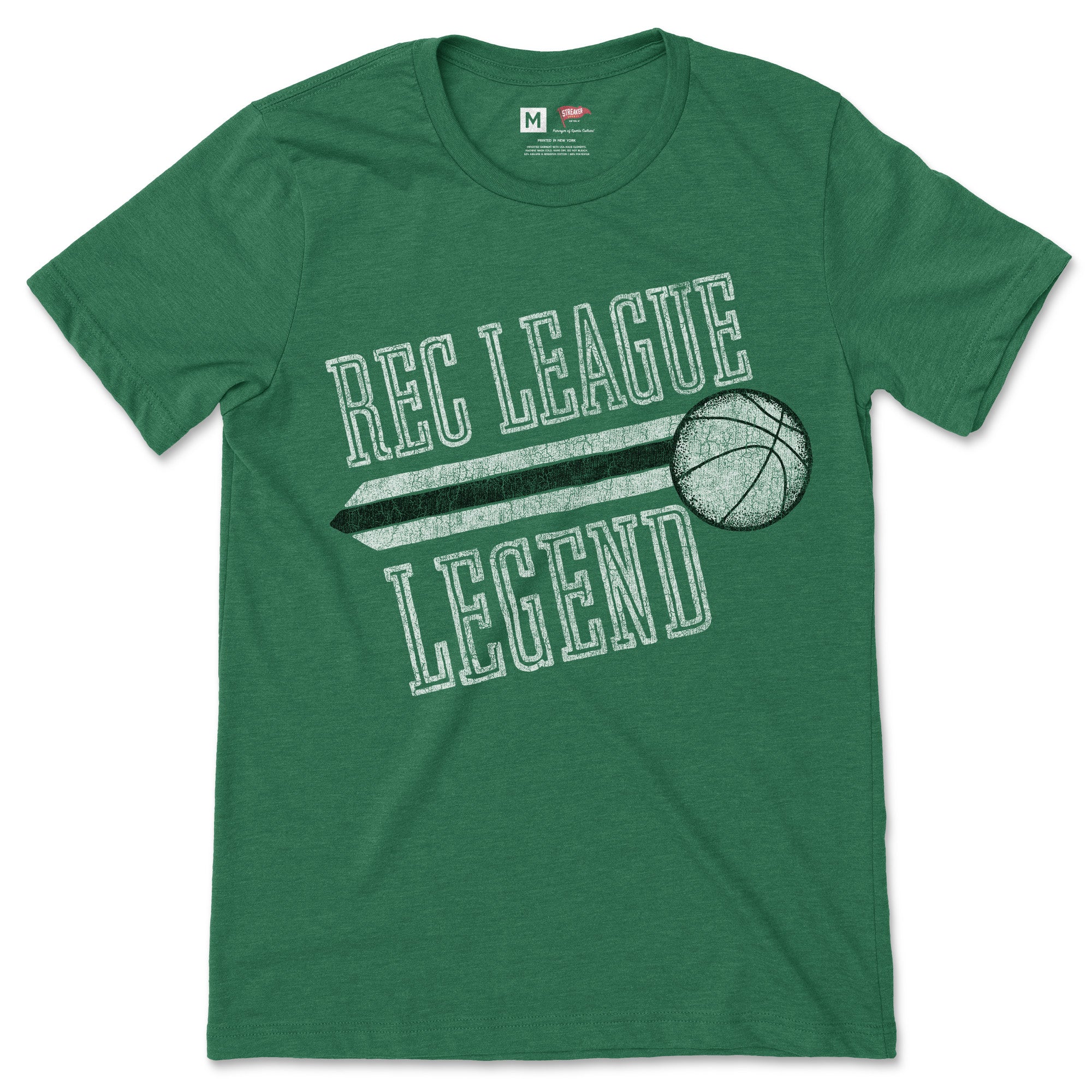Streaker Sports Rec League Legend Tee - Embrace Your Inner Weekend Warrior