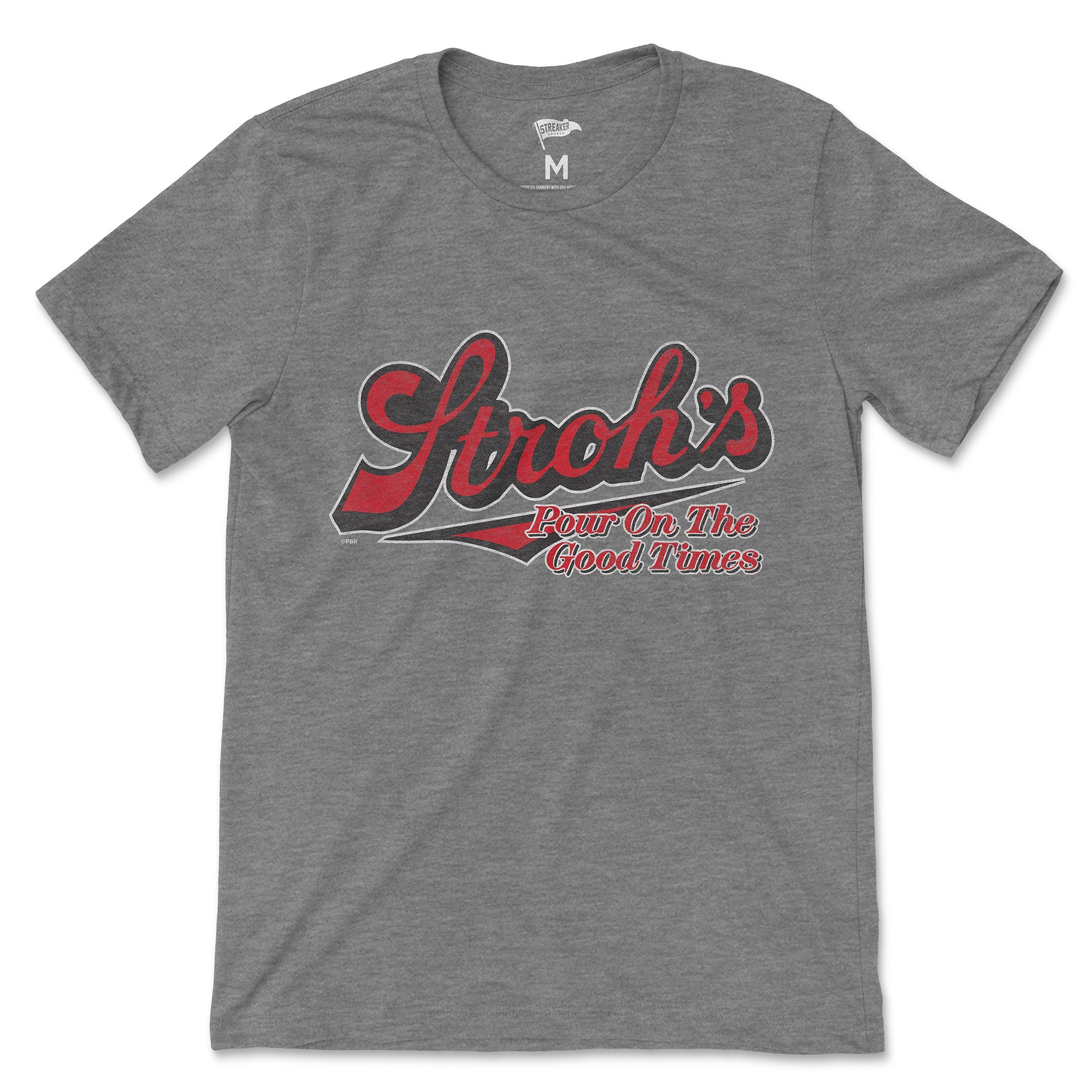 Stroh's Vintage Logo Tee – Streaker Sports
