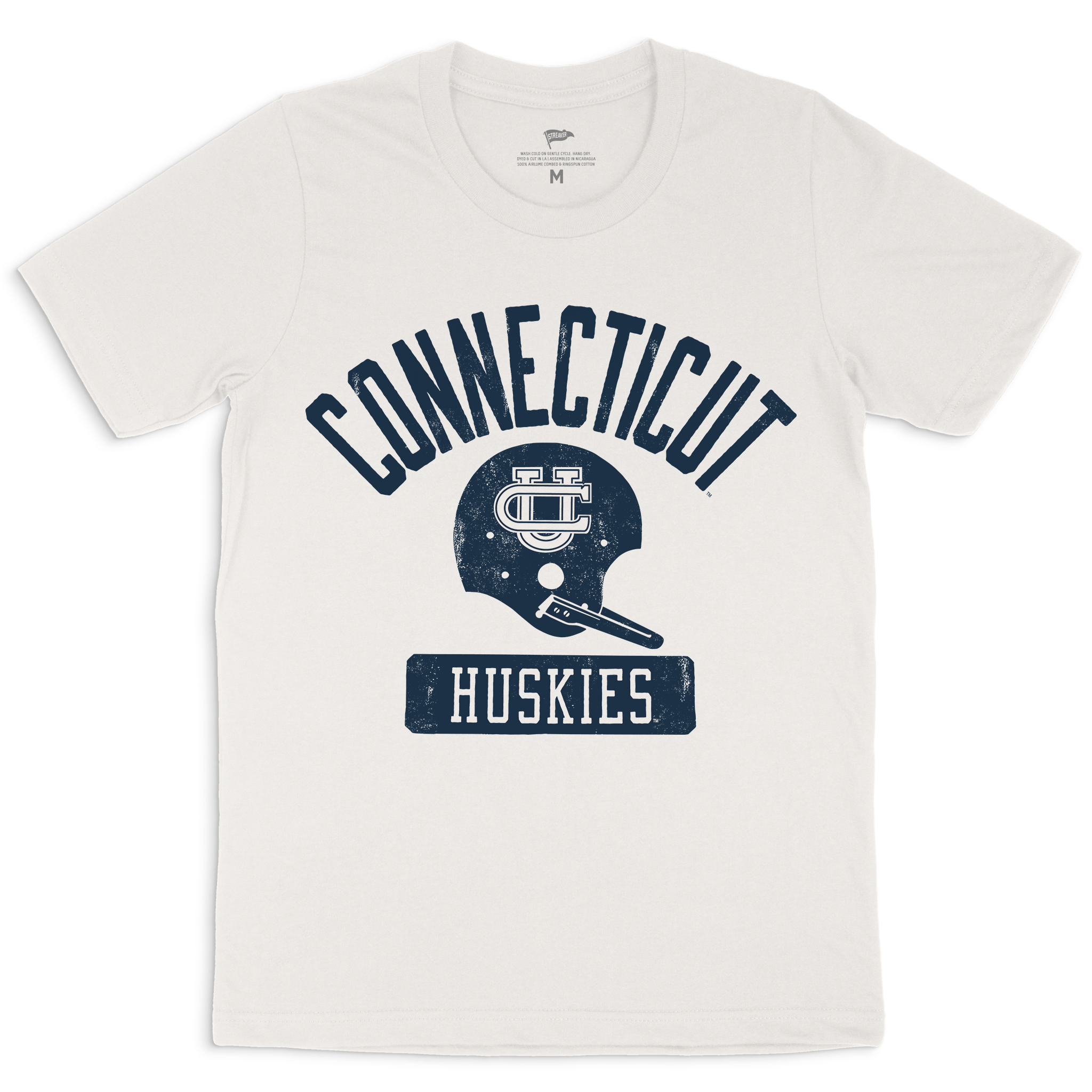 UConn Vintage Football Tee – Streaker Sports
