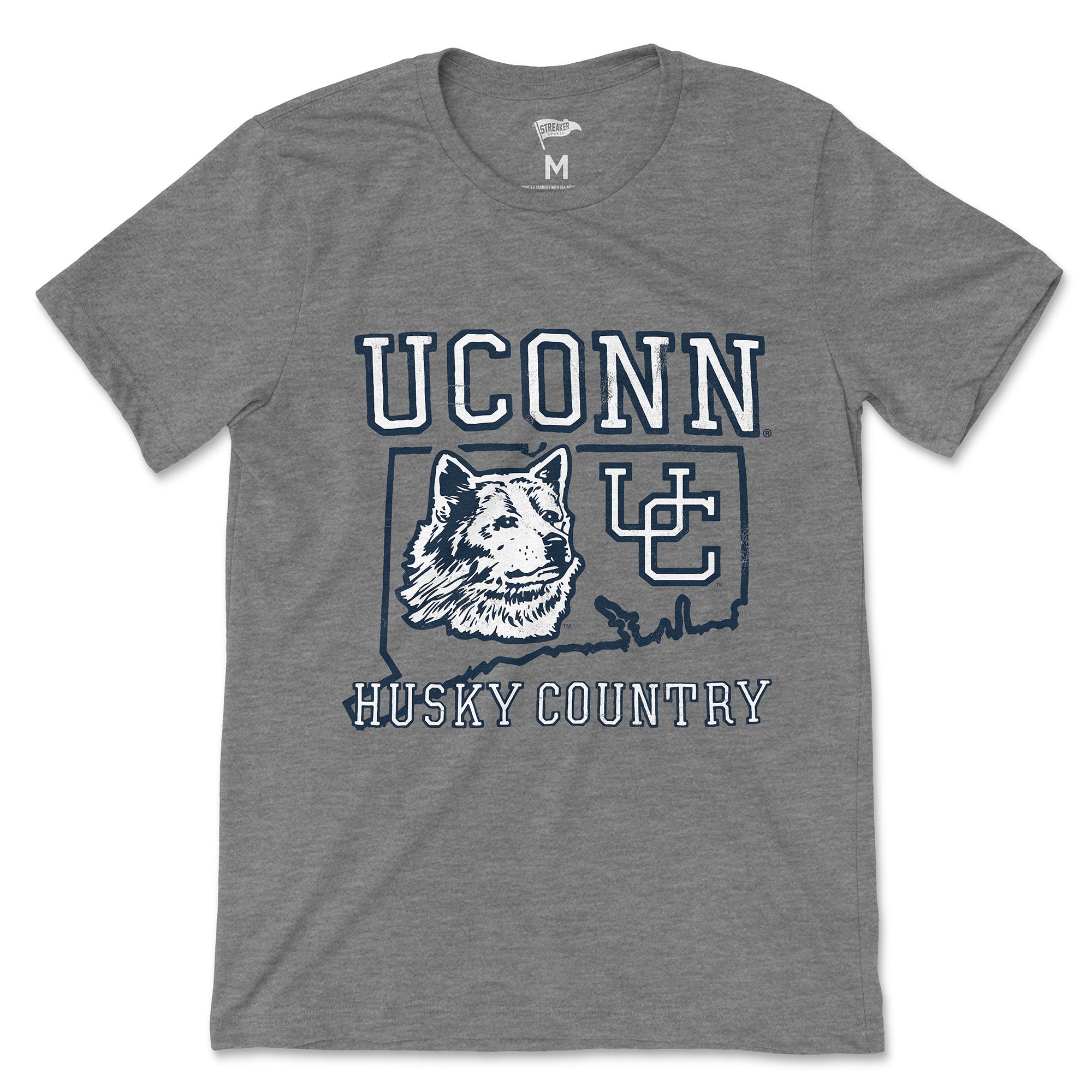 UConn Vintage Husky Country Tee – Streaker Sports