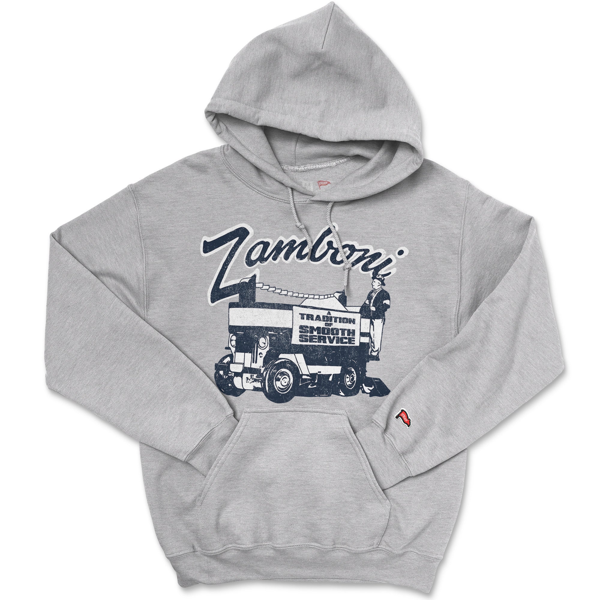 Zamboni Tradition of Smooth Service Hoodie | Vintage-Inspired Athletic ...