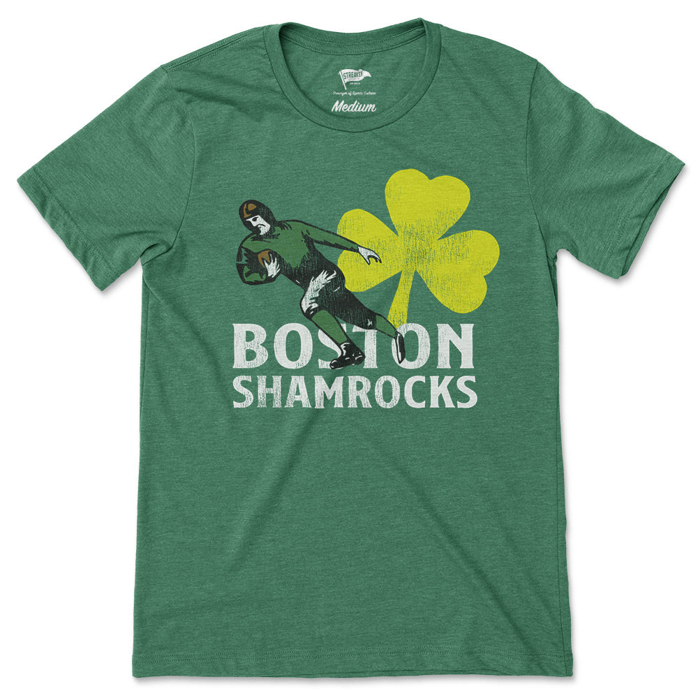 1936 Boston Shamrocks Football Tee | AFL Championship Heritage Shirt ...