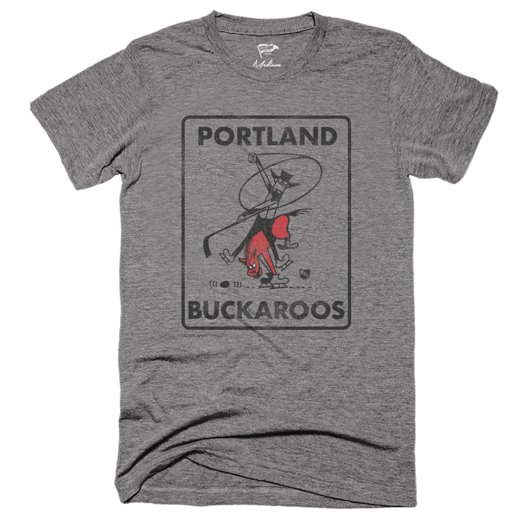 "Vintage Vibes: 1960 Portland Buckaroos Tee | Premium Airlume Cotton ...