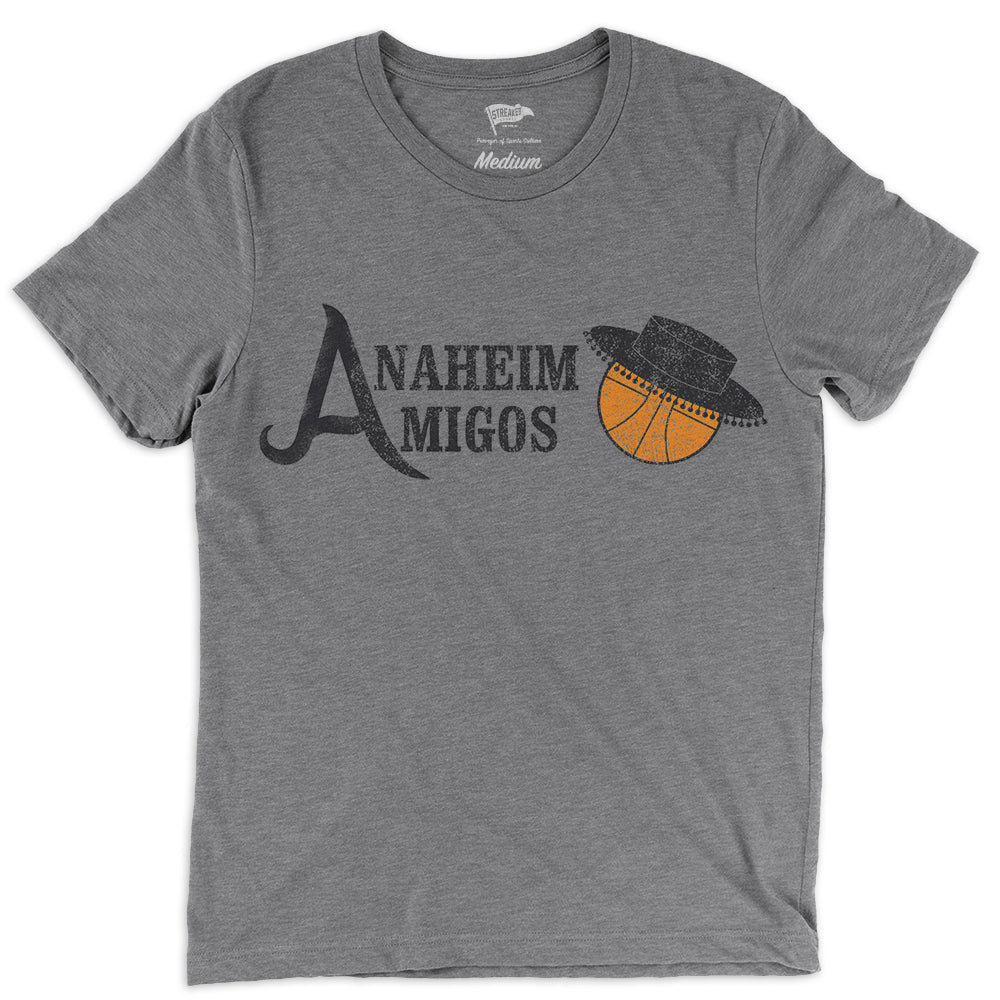 1967 Anaheim Amigos Tee | Relive ABA Glory with Iconic Retro Style ...