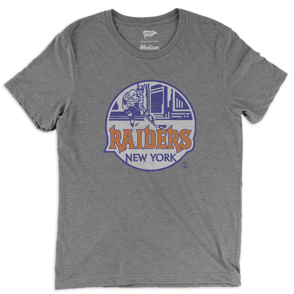 1972 New York Raiders Tee | Uncover the WHA Legacy🏒| Streaker Sports