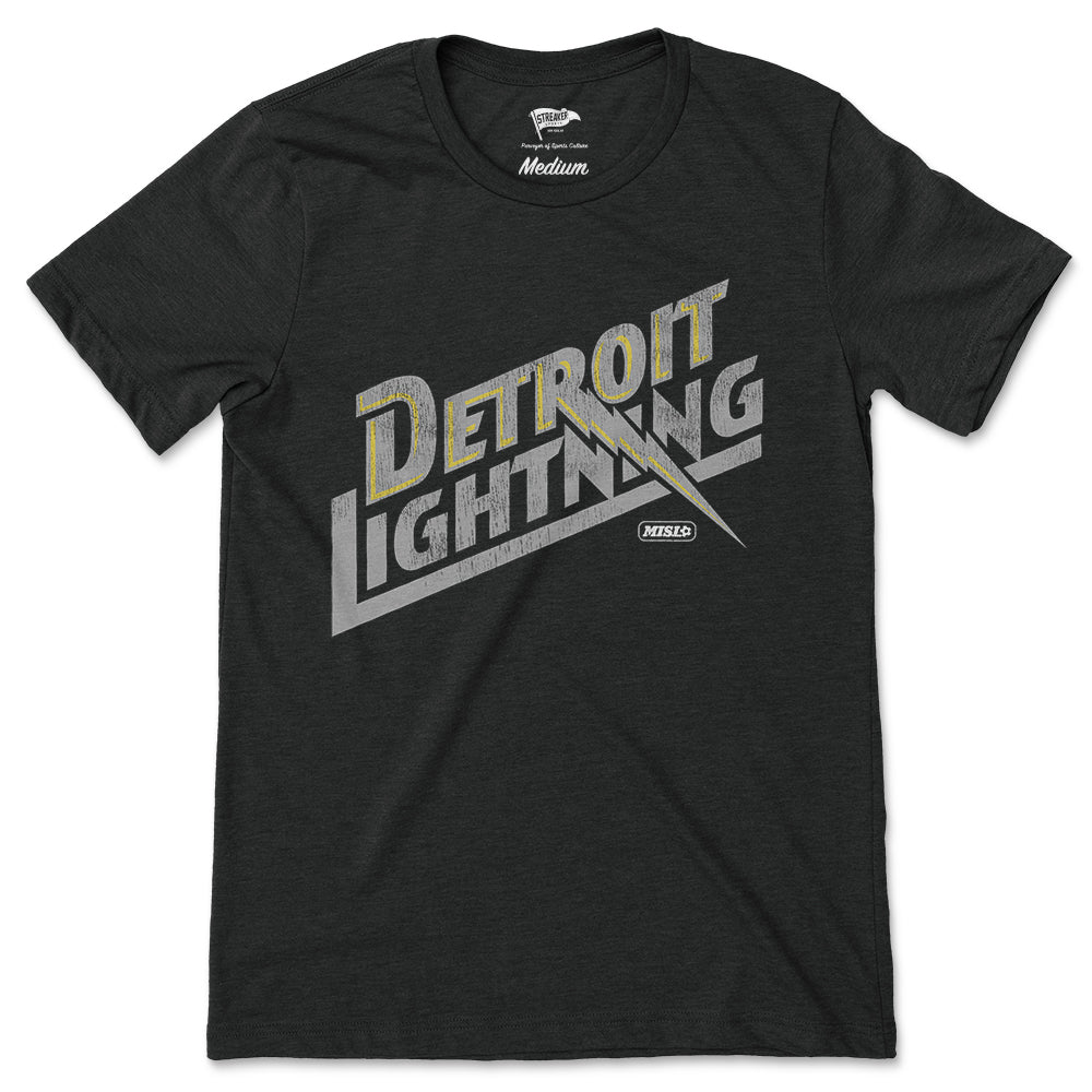 1979 Detroit Lightning Logo Tee | Vintage Soccer Heritage Shirt ...