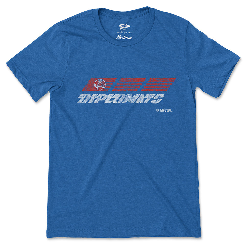 "1981 Washington Diplomats Tee | Vintage Soccer Heritage | Streaker Sports"