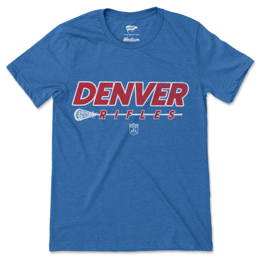 "1988 Denver Rifles Tee | American Lacrosse League Vintage Shirt ...