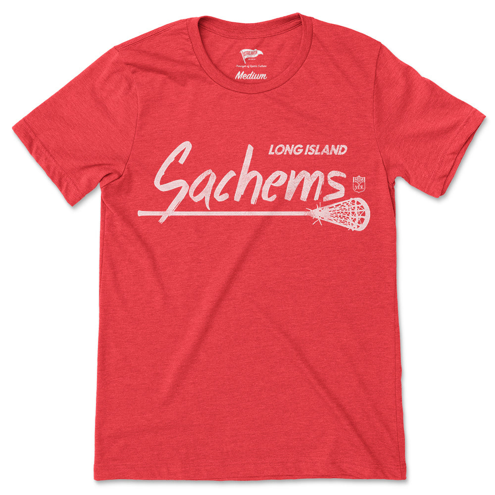 1988 Long Island Sachems Tee - Vintage American Lacrosse League Shirt ...