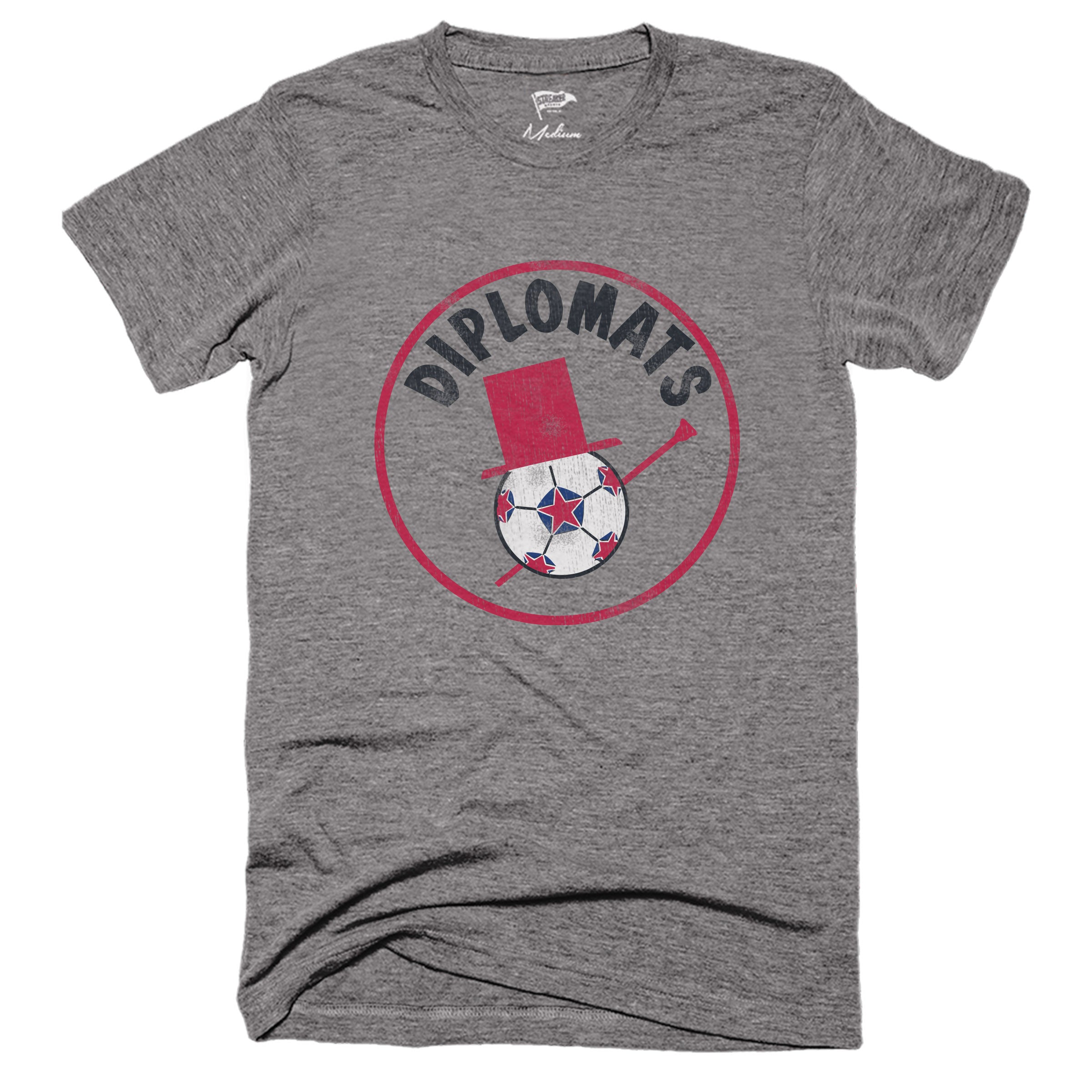 1974 Washington Diplomats Tee – Streaker Sports