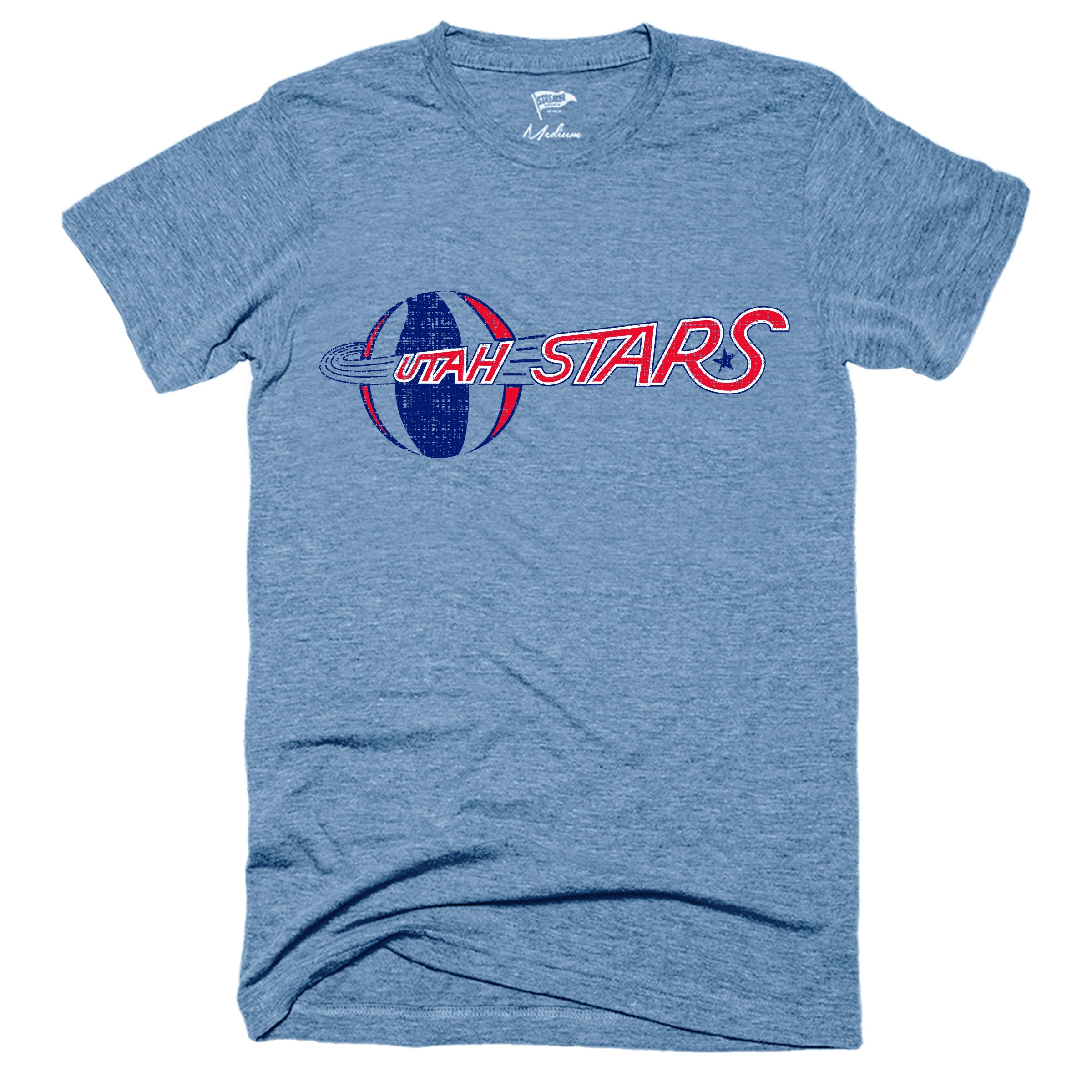 1970 Utah Stars Tee | Vintage ABA Basketball T-shirt | Streaker Sports