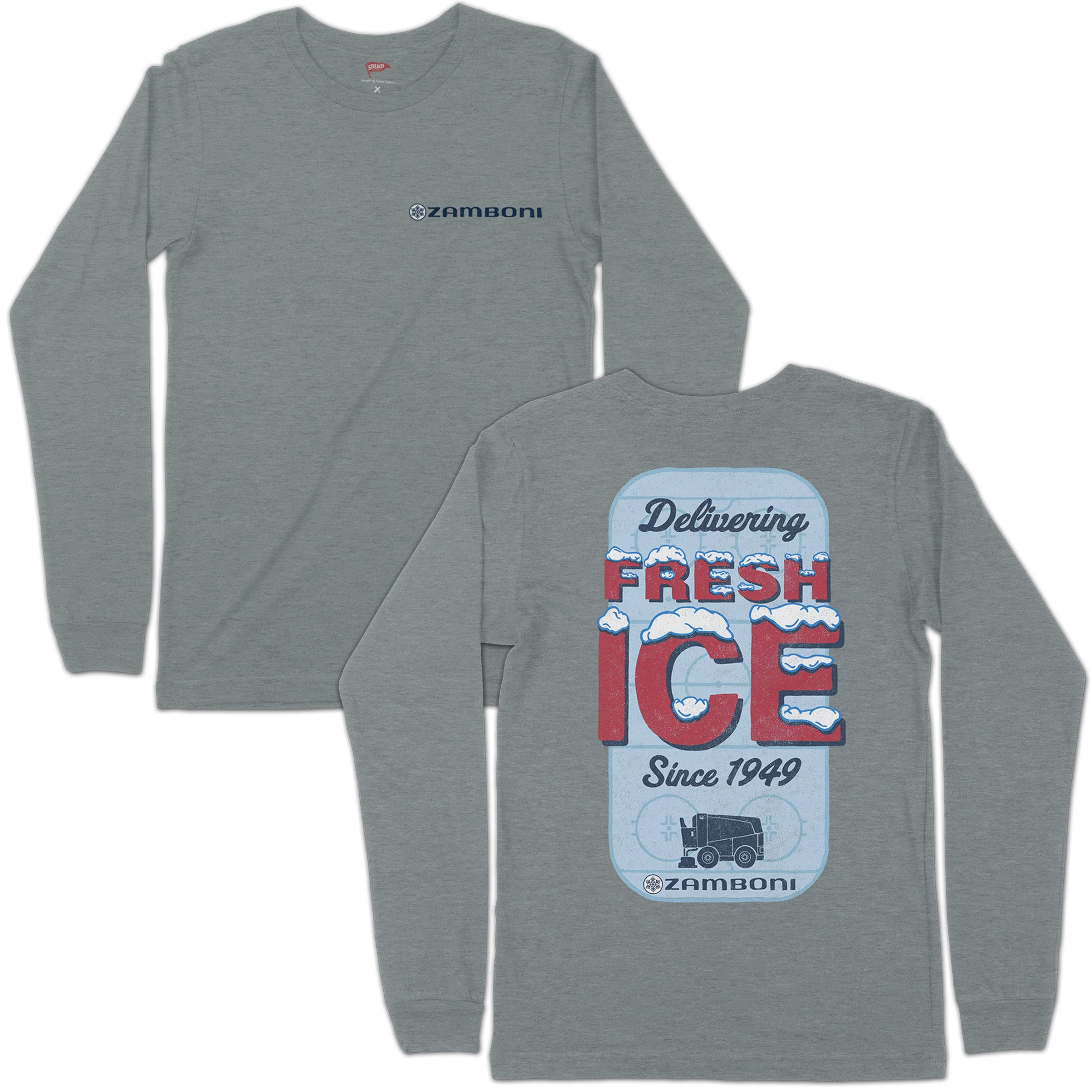 Vintage Zamboni Fresh Ice Long Sleeve - Iconic Sports Heritage ...