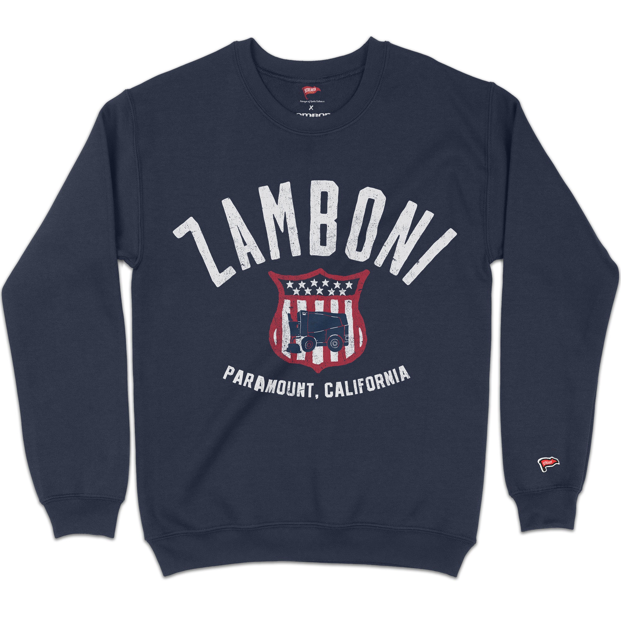 Zamboni USA Crewneck | Iconic Sports Heritage Sweatshirt | Streaker Sports